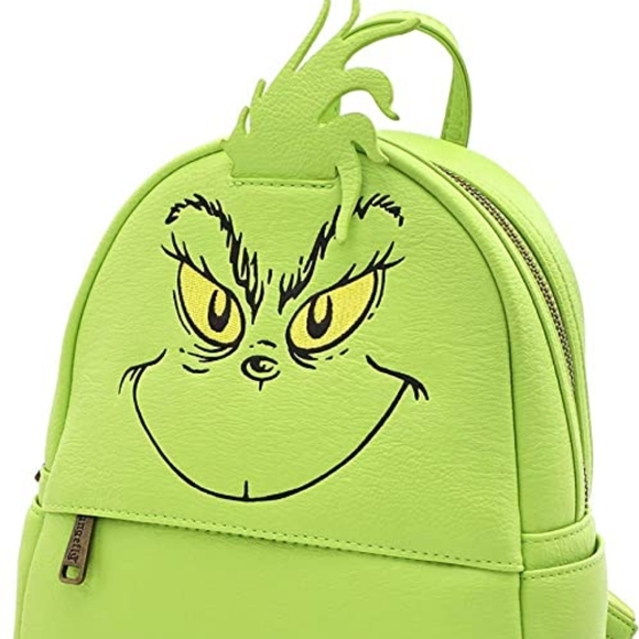 Loungefly | Bags | Loungefly Disney Parks The Grinch Dr Seuss Mini ...